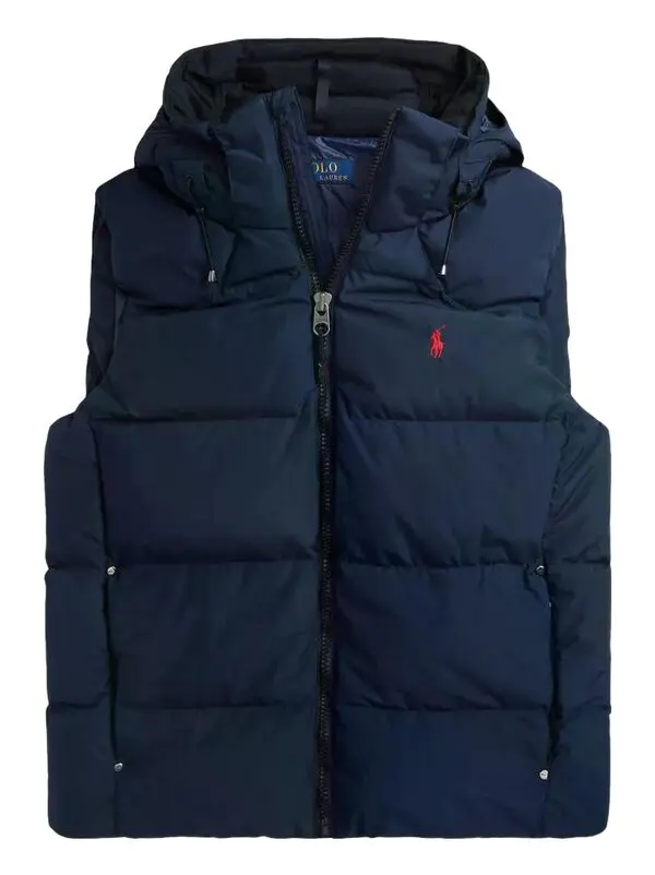 Polo Ralph Lauren Hooded Padded Vest - Blue