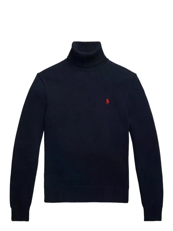 Polo Ralph Lauren Roll-neck Sweater - Blue