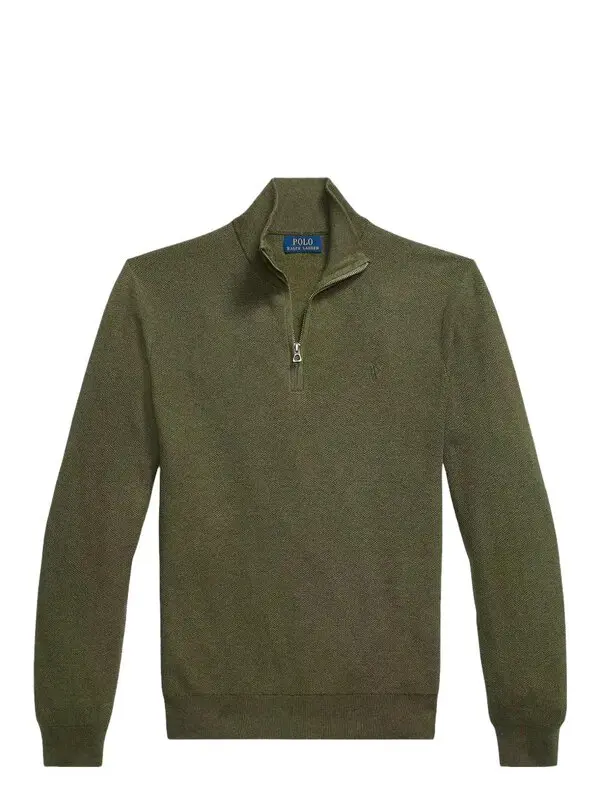 Polo Ralph Lauren Zip Mockneck Sweater - Green