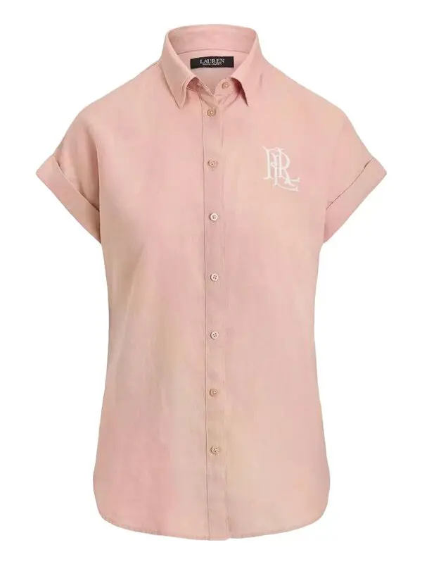 Ralph Lauren Logo-embroidered Shirt - Pink