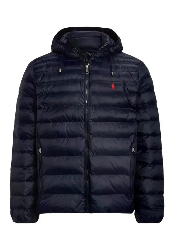 Polo Ralph Lauren Logo Hooded Jacket - Blue