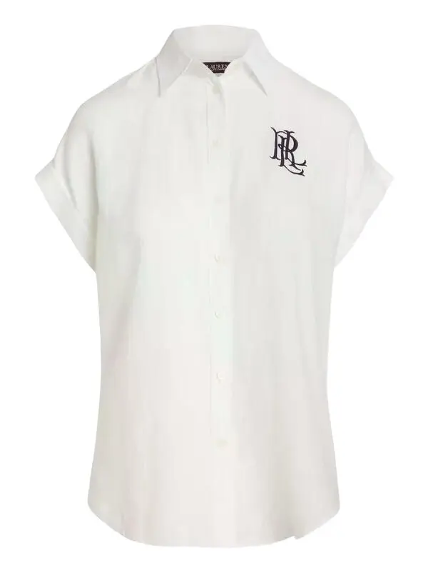 Ralph Lauren Linen Shirt - White