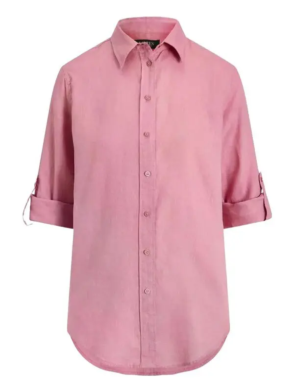 Ralph Lauren Buttoned Roll-up Shirt - Pink