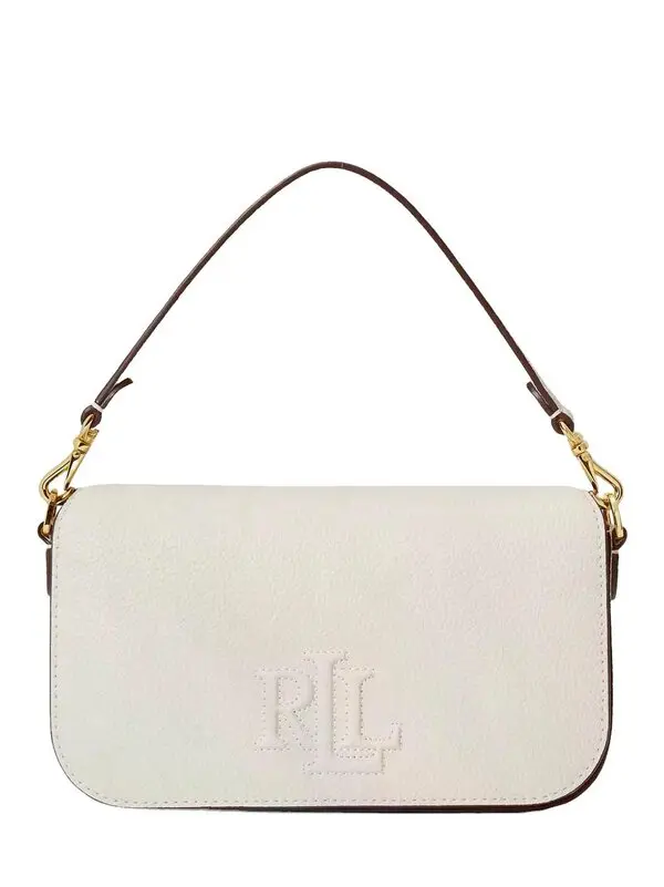 Ralph Lauren Embossed Shoulder Bag - Neutrals
