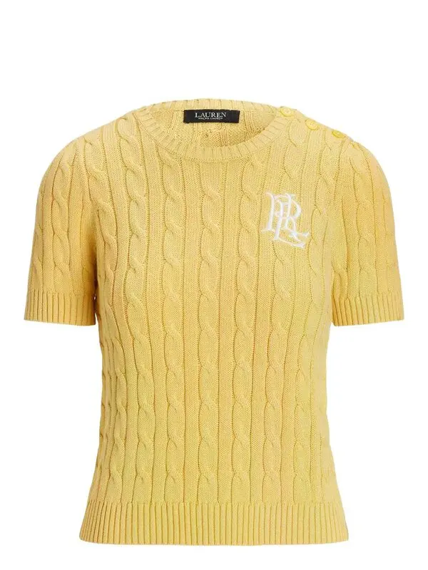 Ralph Lauren Cable-knit Top - Yellow