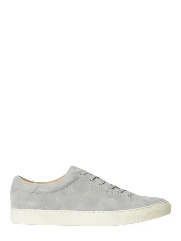 Polo Ralph Lauren Suede Lace-up Sneakers - Grey