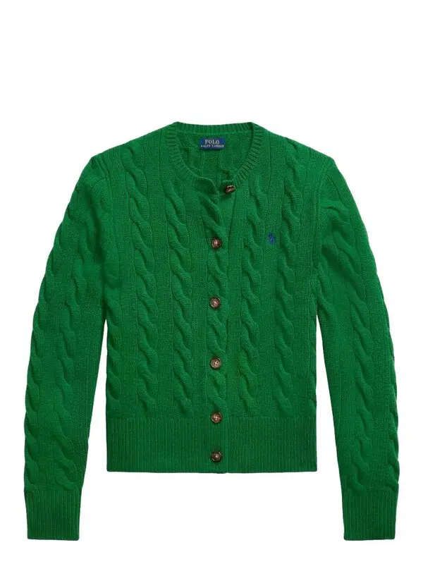 Polo Ralph Lauren Cable-knit Cardigan - Green