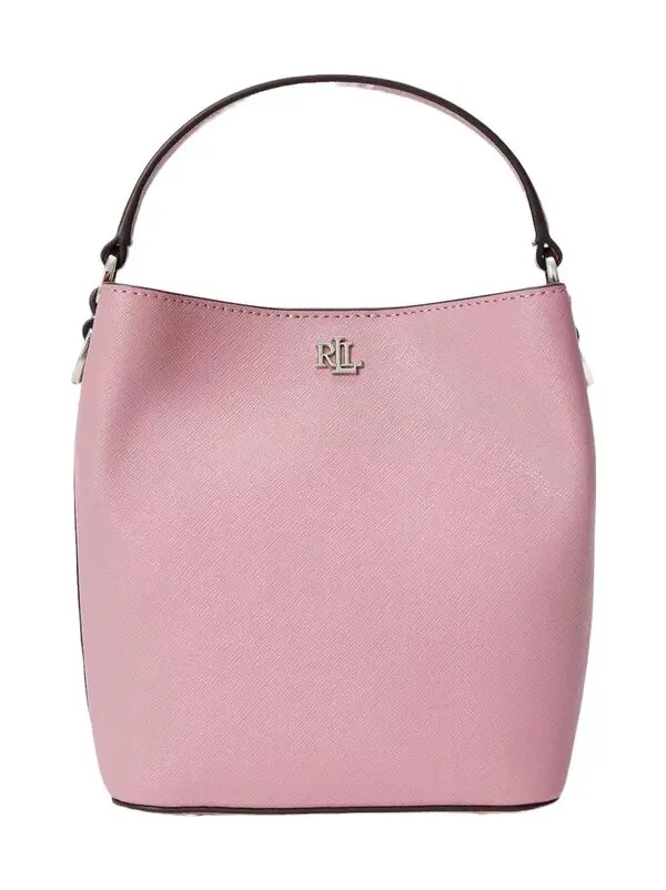 Ralph Lauren Logo-plaque Bucket Bag - Pink