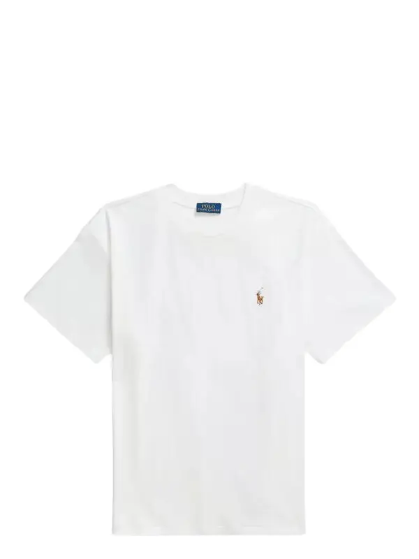 Polo Ralph Lauren Logo-embroidered T-shirt - White