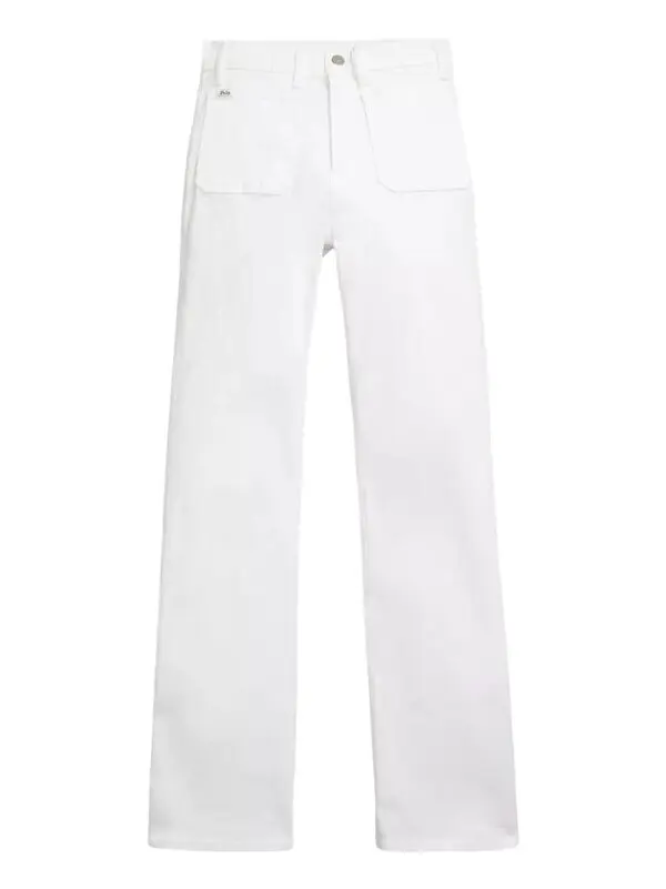 Polo Ralph Lauren Wide-leg Jeans - White
