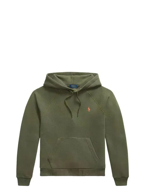 Polo Ralph Lauren Logo-embroidered Hoodie - Green