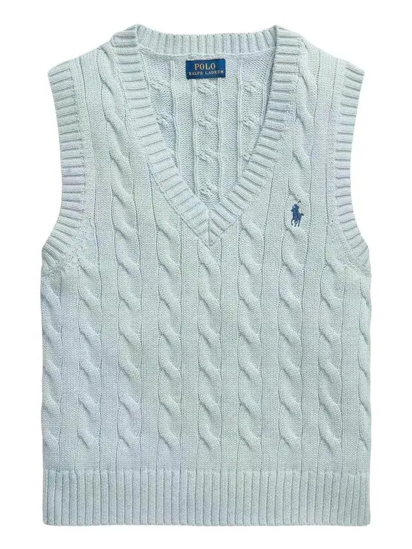Polo Ralph Lauren Cable-knit Vest - Blue