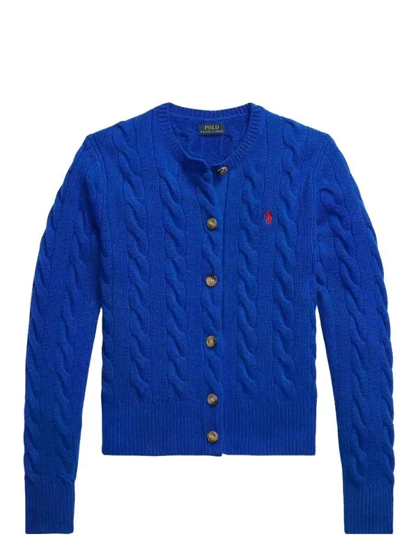 Polo Ralph Lauren Cable-knit Cardigan - Blue