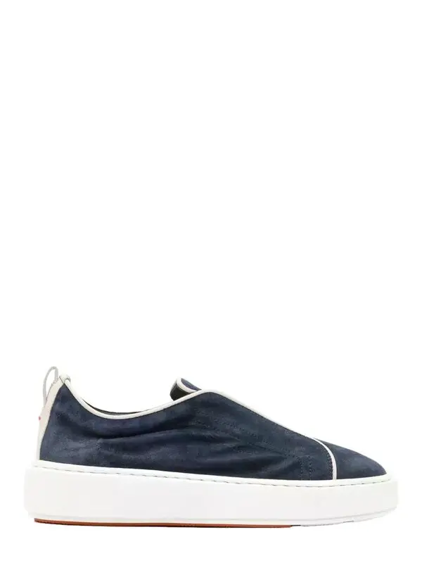 Santoni Victory Slip-on Sneakers - Blue