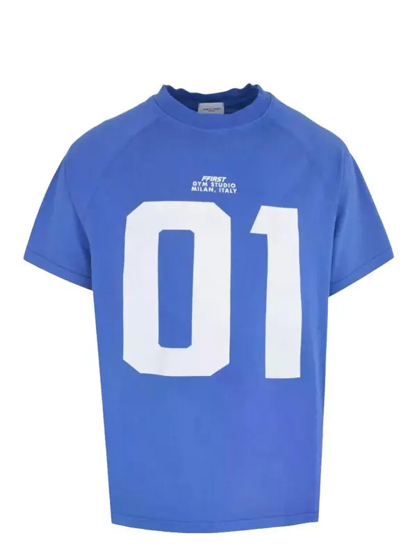FAMILY FIRST Crew Neck T-shirt - Blue