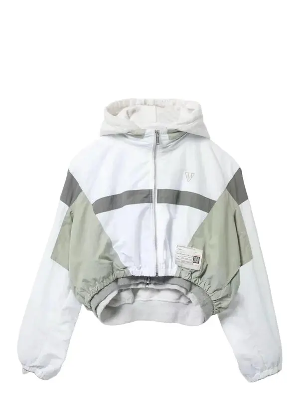 Mihara Yasuhiro Triple-layered Zipped Jacket - White