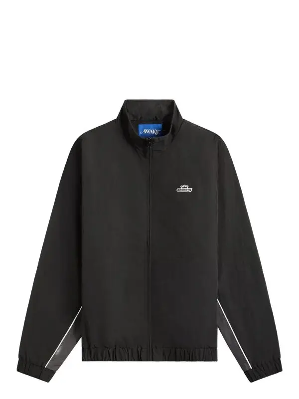 AWAKE NY Logo Zip Track Jacket - Black