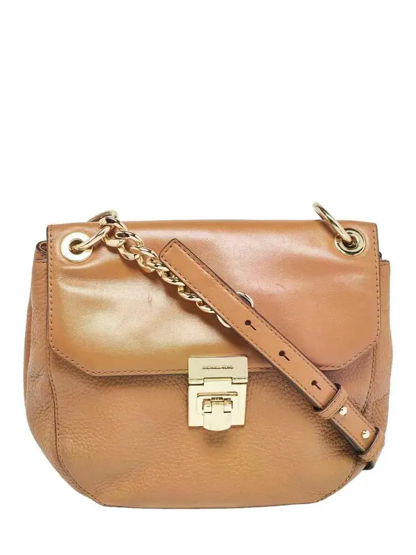 Michael Kors Leather Shoulder Bag - Brown