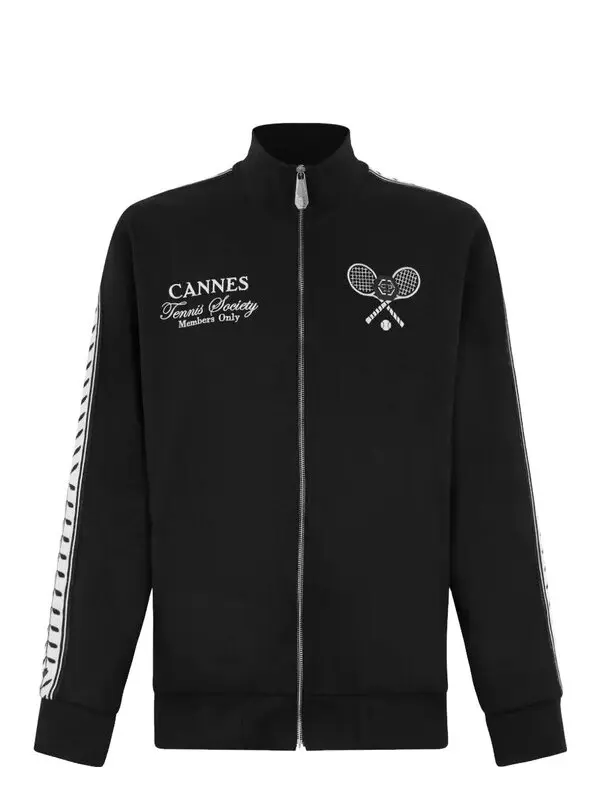 Philipp Plein Tennis Club Track Jacket - Black
