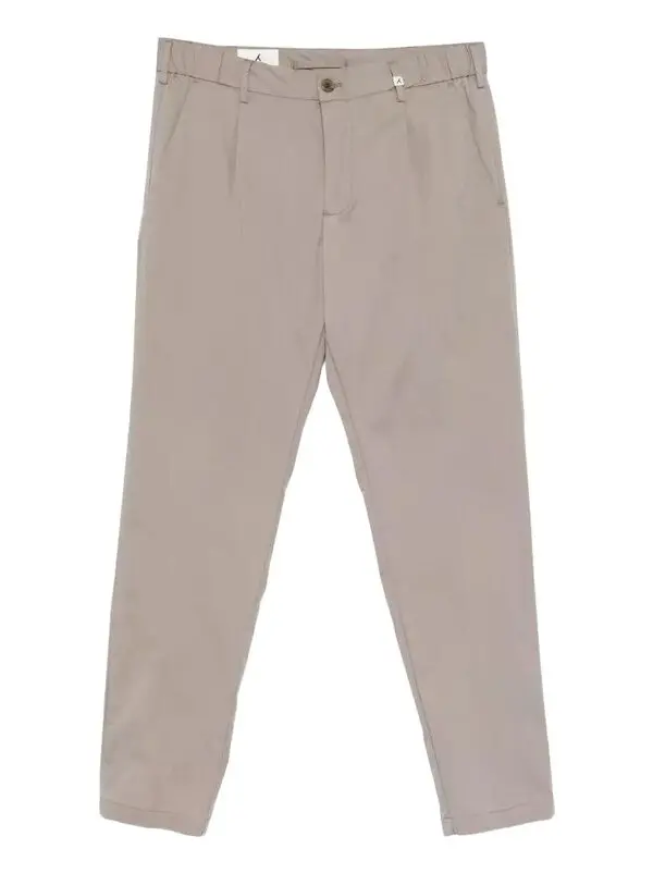 MYTHS Pleated Trousers - Neutrals