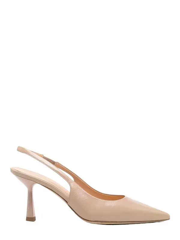 CHANTAL Pointed-toe Slingback Pumps - Neutrals