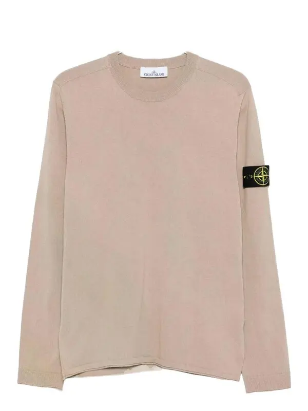Stone Island Compass-patch Sweater - Neutrals