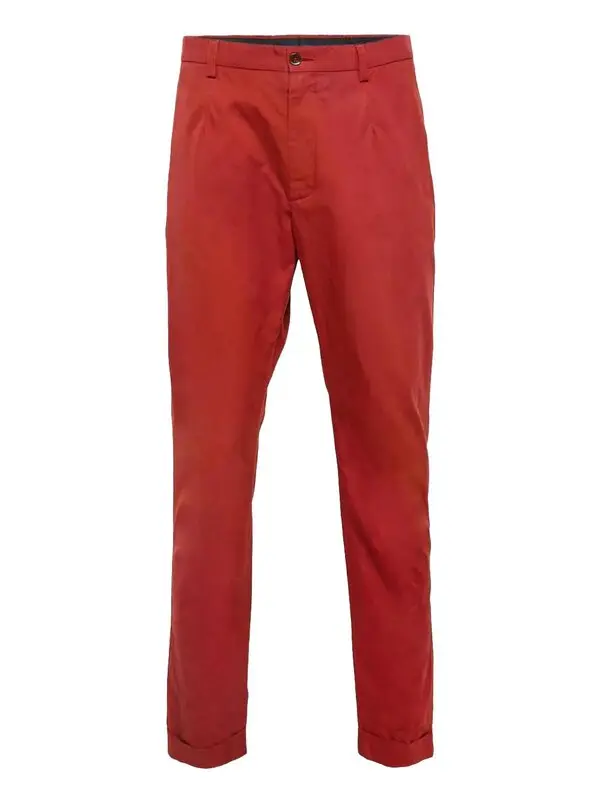 Dolce & Gabbana Cotton Trousers - Red
