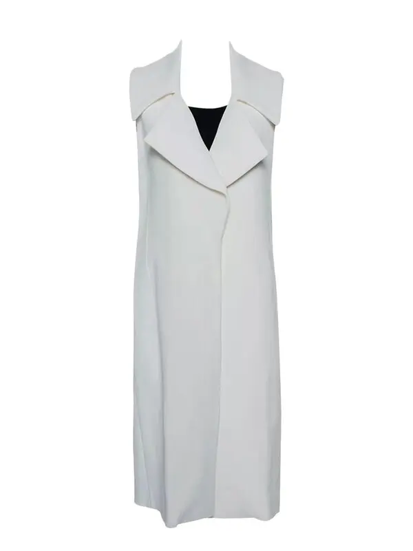 Cushnie Open-front Midi Coat - White