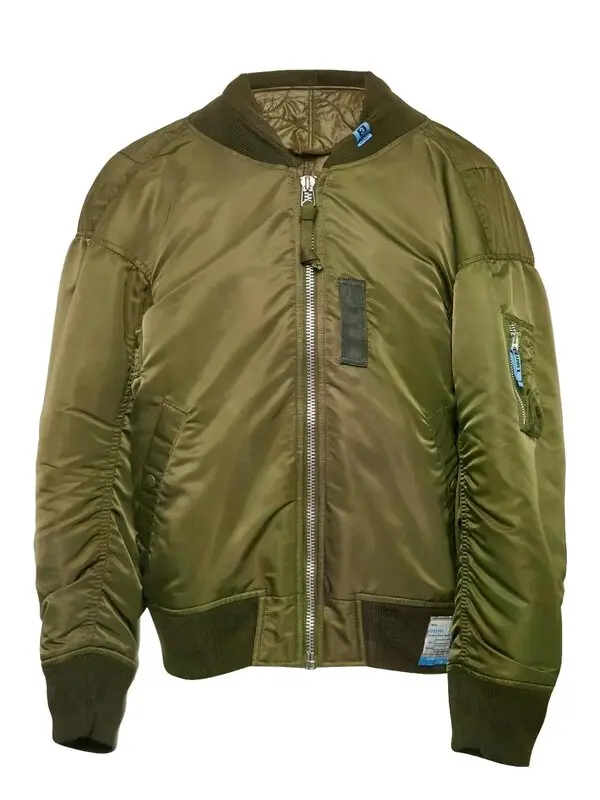 Mihara Yasuhiro Padded Bomber Jacket - Green