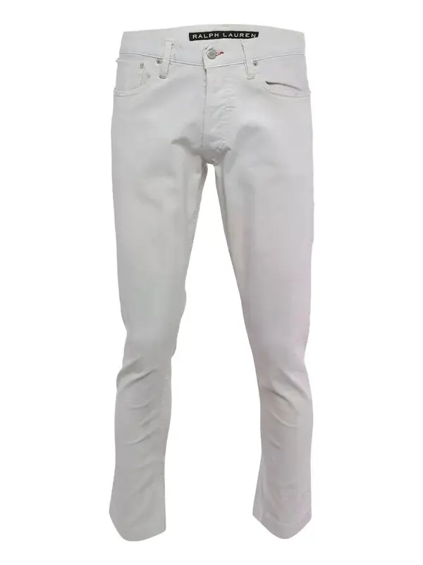 Polo Ralph Lauren Stretch-denim Trousers - White