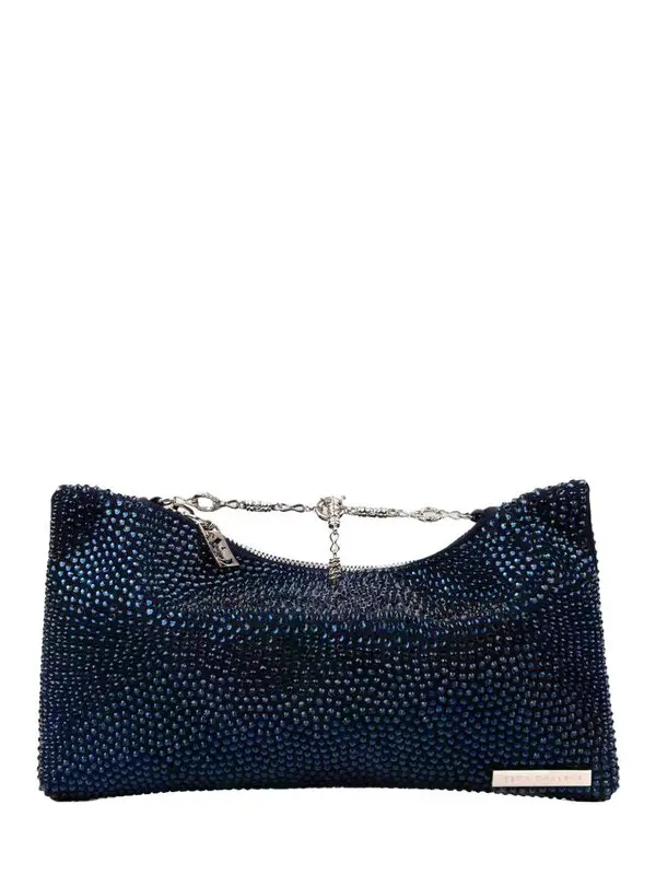 GEMY MAALOUF Crystal-embellished Clutch - Blue