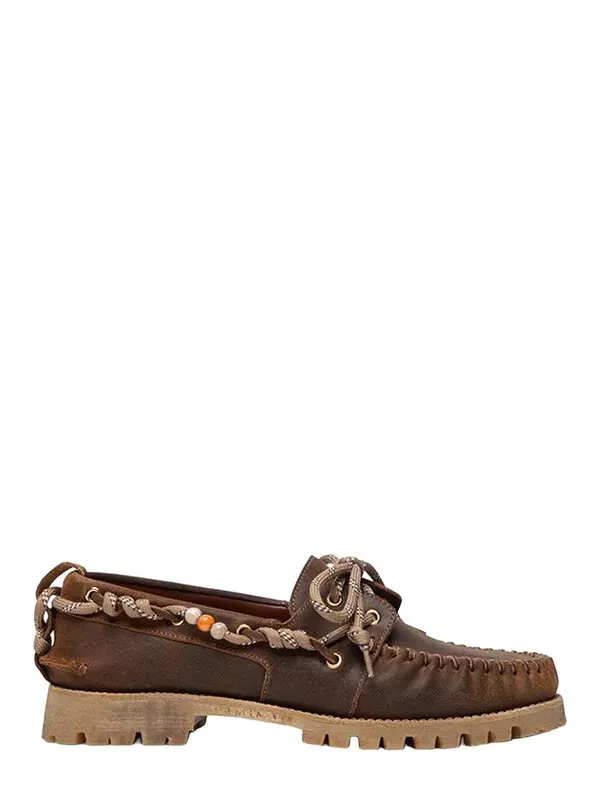 GOLDEN GOOSE Cruise Leather Loafers - Multi