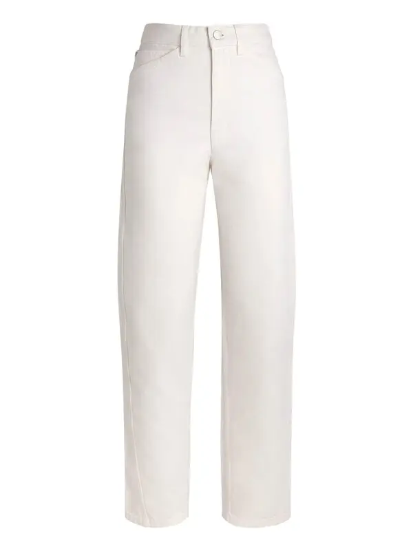LEMAIRE Cotton Twisted Chinos - White