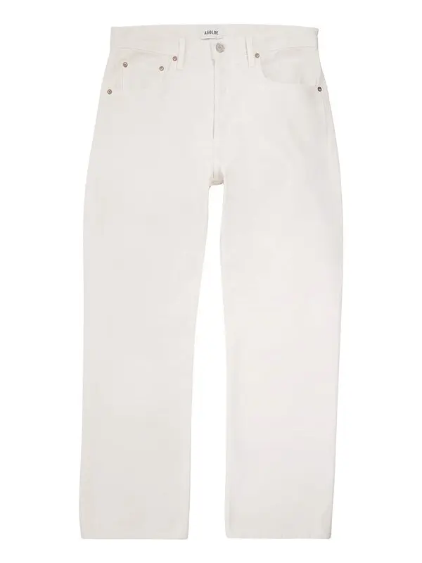 AGOLDE Magnus Straight Jeans - White