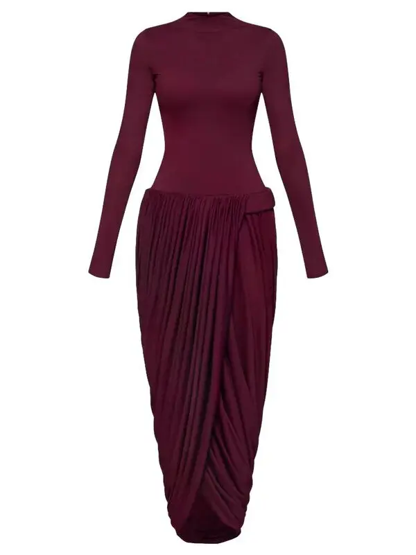 CHATS BY C.DAM Agnes Maxi Dress - Red