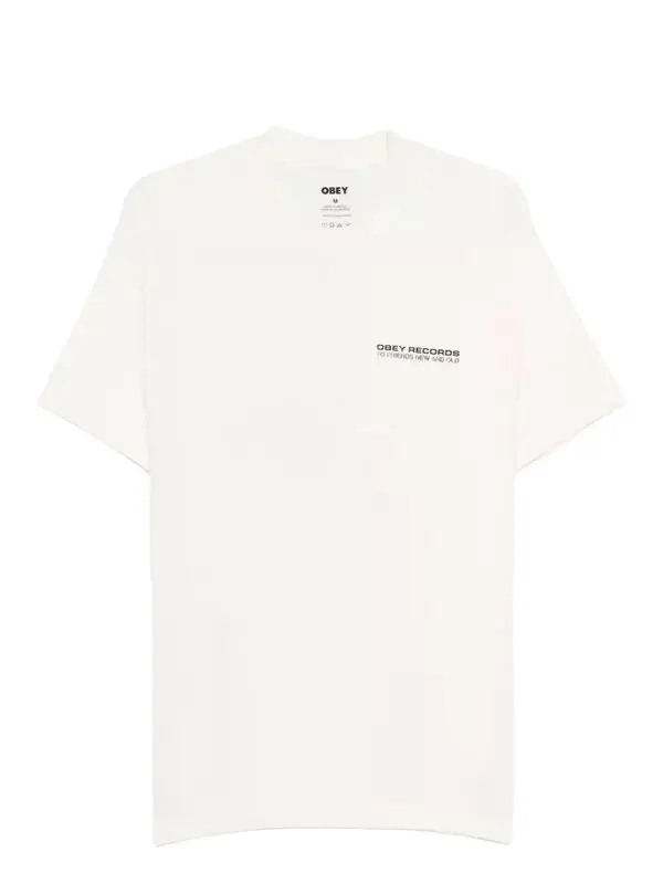 Obey To New Friends And Old T-shirt - Neutrals
