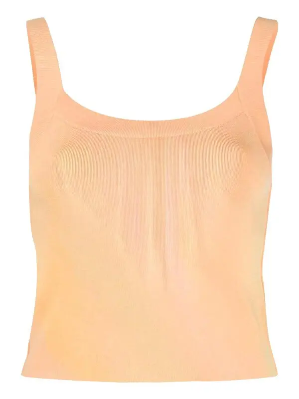 Heron Preston Cropped Tank Top - Orange