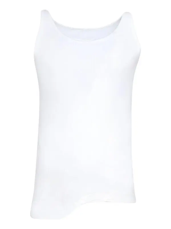 MAISON MARGIELA Sleeveless Tank Top - White