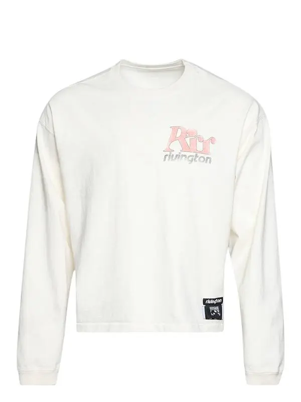 RIVINGTON ROI REBIS Dart Arts Cva Long Sleeves Tee Max - White