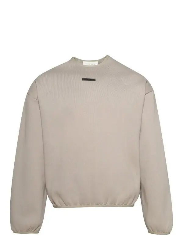 Fear Of God Modern Fit Fleece Crewneck Timber - Brown