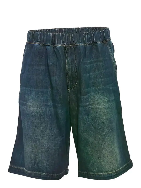 Valentino Garavani Cotton Shorts - Blue