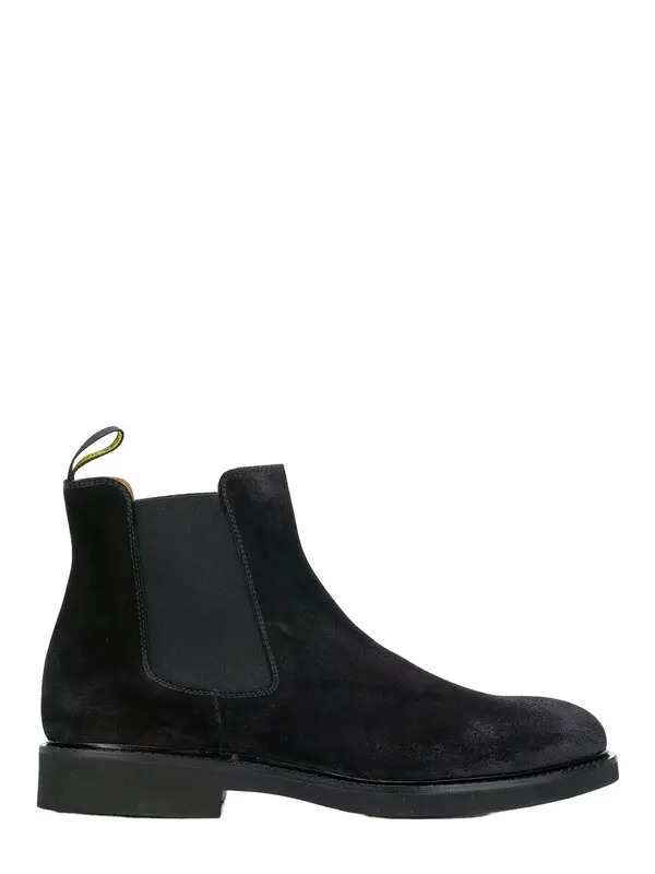 DOUCAL'S Suede Chelsea Boots - Black