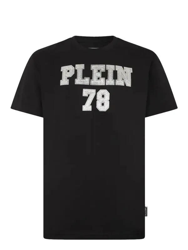 Philipp Plein College Round-neck T-shirt - Black