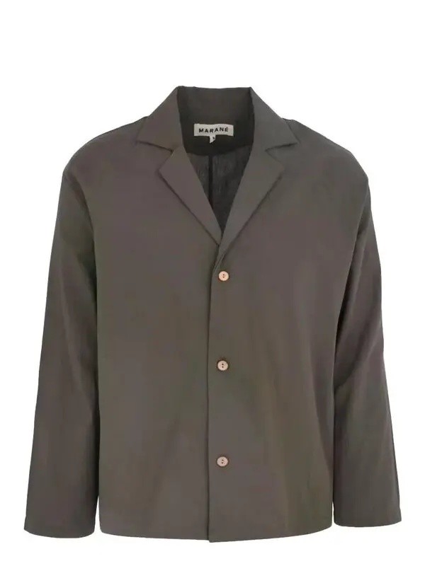 Marané Button Long-sleeve Shirt - Brown