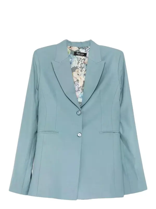BLAKLACE Button-up Blazer - Blue