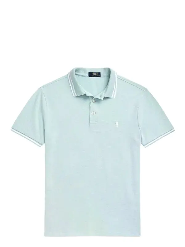 Polo Ralph Lauren Striped Trim Polo Shirt - Green