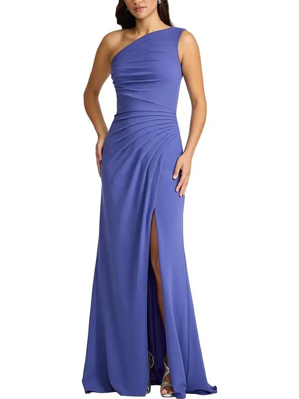 Tadashi Shoji Lohner One-shoulder Gown - Violet
