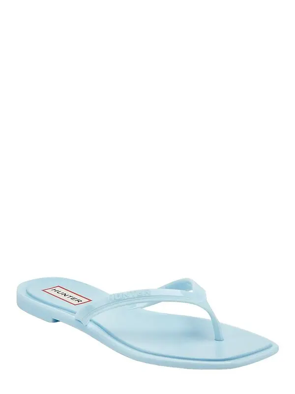 Hunter Hwmarin Thong Sandals - Light Blue