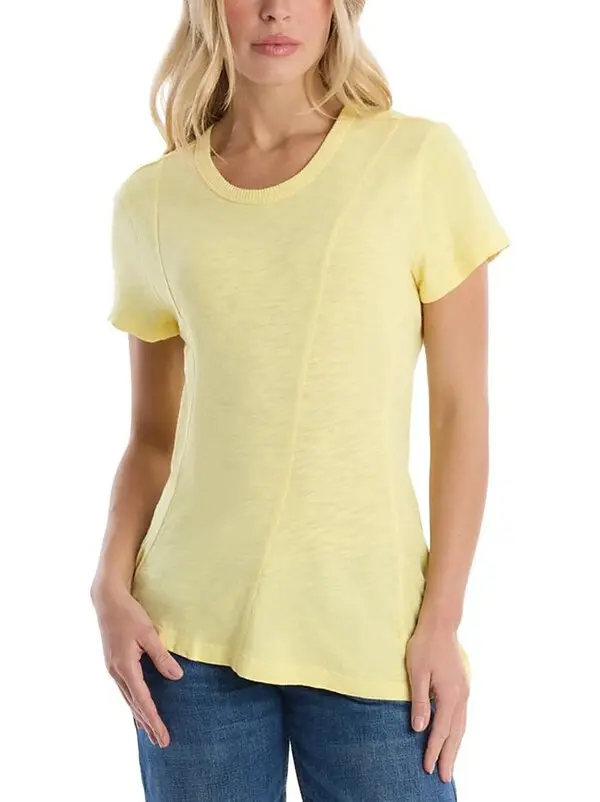 WILT CLOTHING Round Neck T-shirt - Lemon Drop