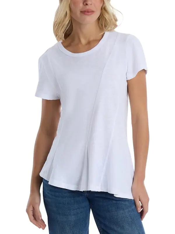 WILT CLOTHING Round Neck T-shirt - White